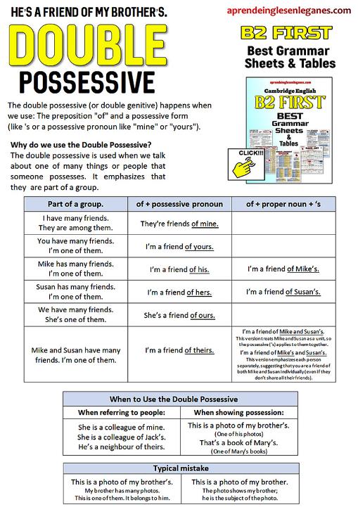 The Double Possessive